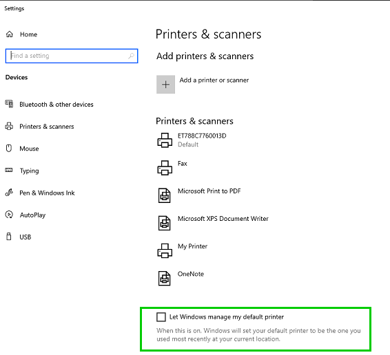How to change the default printer in Windows – Creative Tech