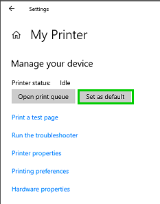 How to change the default printer in Windows – Creative Tech